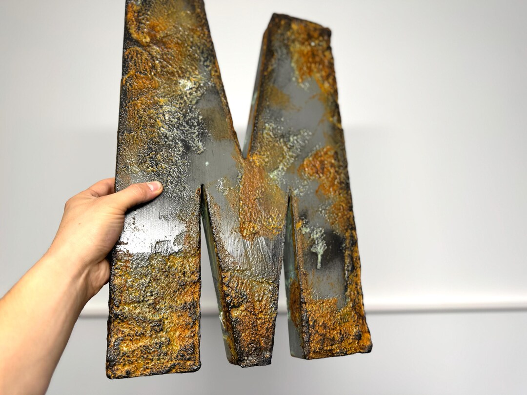 20 Inch Large Wall Letters for Nursery Distressed Custom Name Sign Wall ...