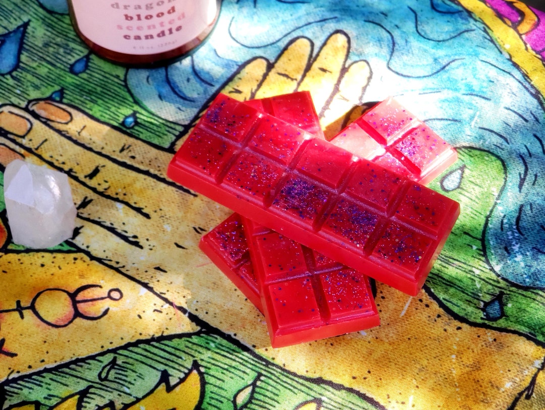 Dragon's Blood Candle Wax Melt Dragon's Blood Resin Wax Melt Infused ...