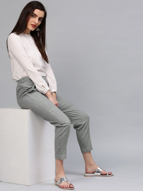 Formal Cotton Pants For Girls