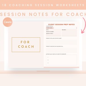 Coaching Session Worksheets |coaching Toolkit |coaching Worksheet ...