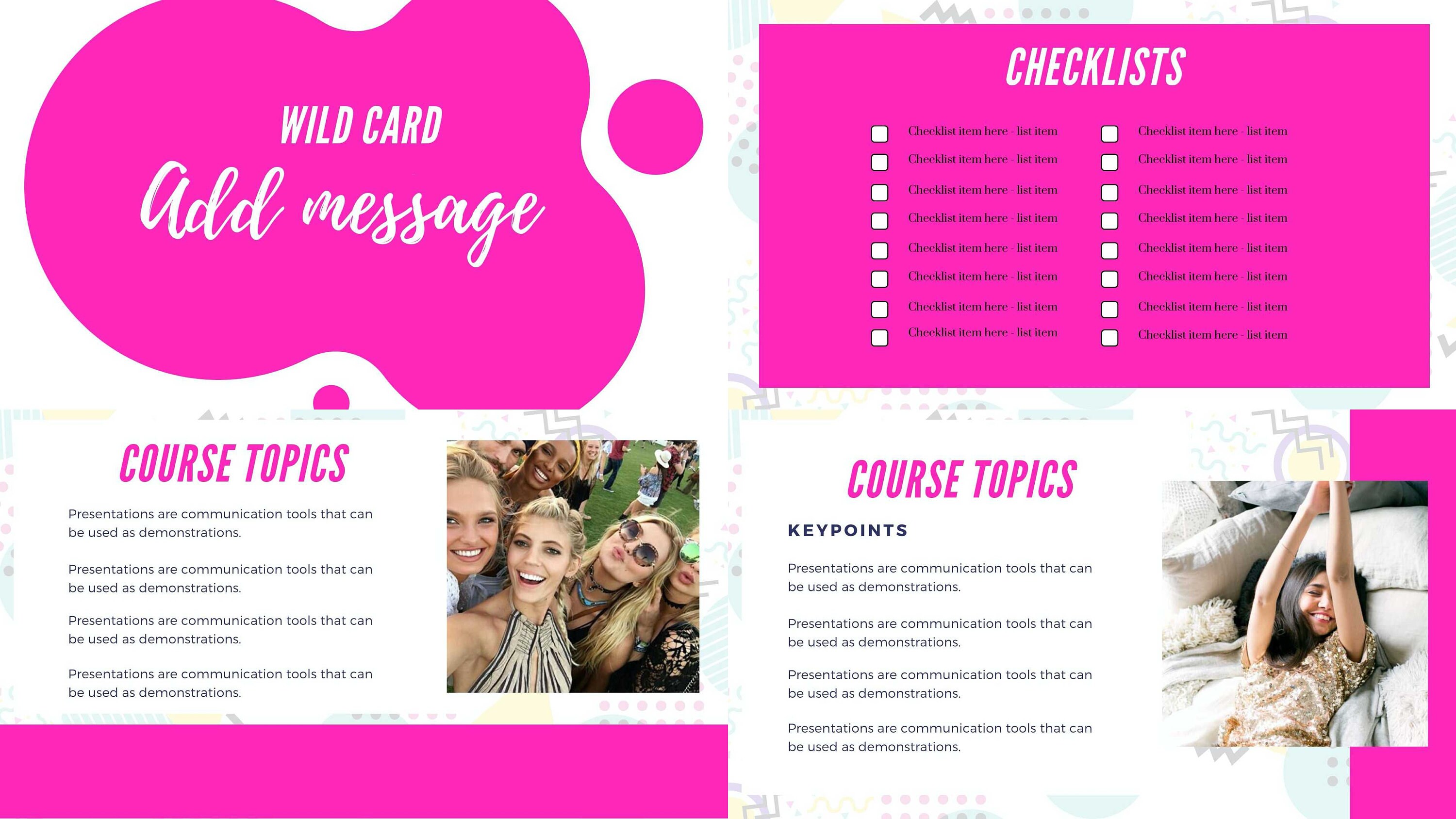 10 CUSTOMIZABLE ONLINE COURSE Template for Course Creator, Webinar ...