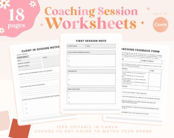 Coaching Session Worksheets coaching Toolkit coaching Worksheet ...