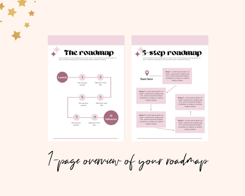 20 Roadmap Lead Magnet Template for Coaches,course Creator,lead ...