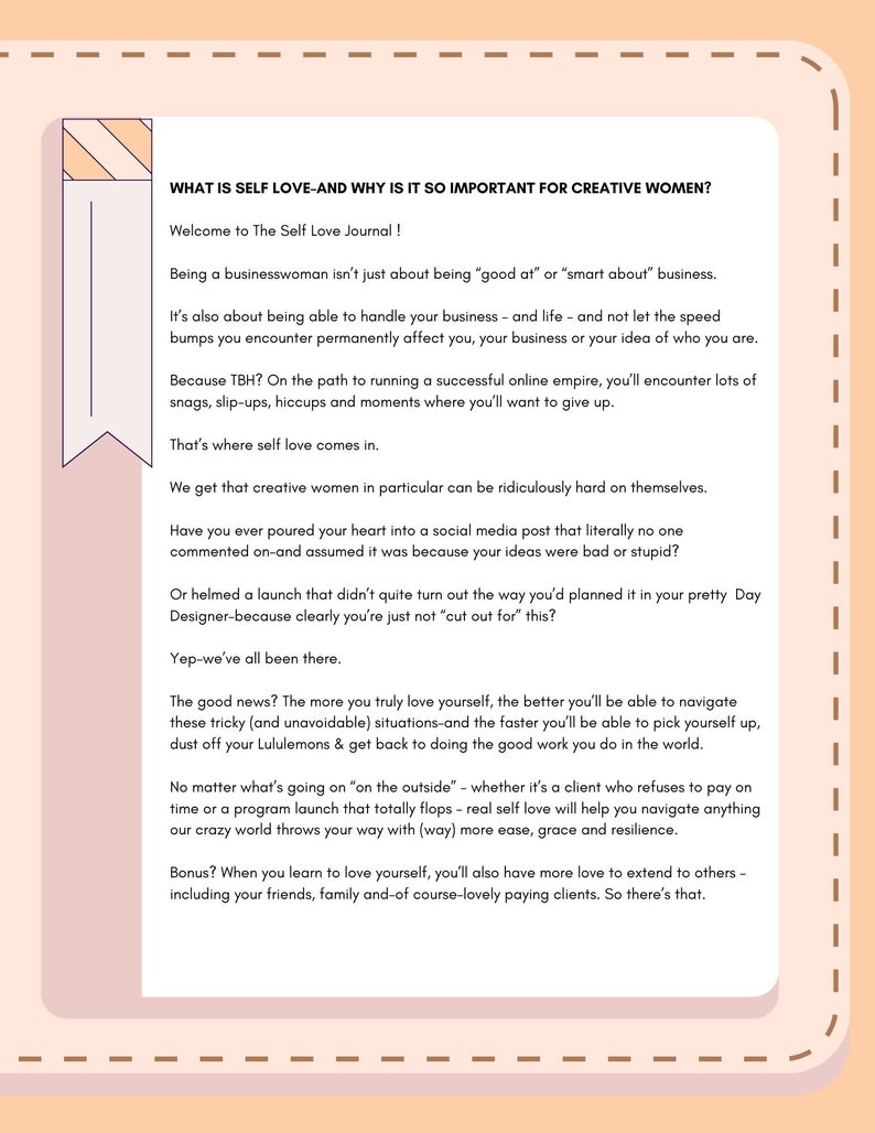 Self Love Journal Printable | 30 Day Self Love Journal Prompts| Self ...