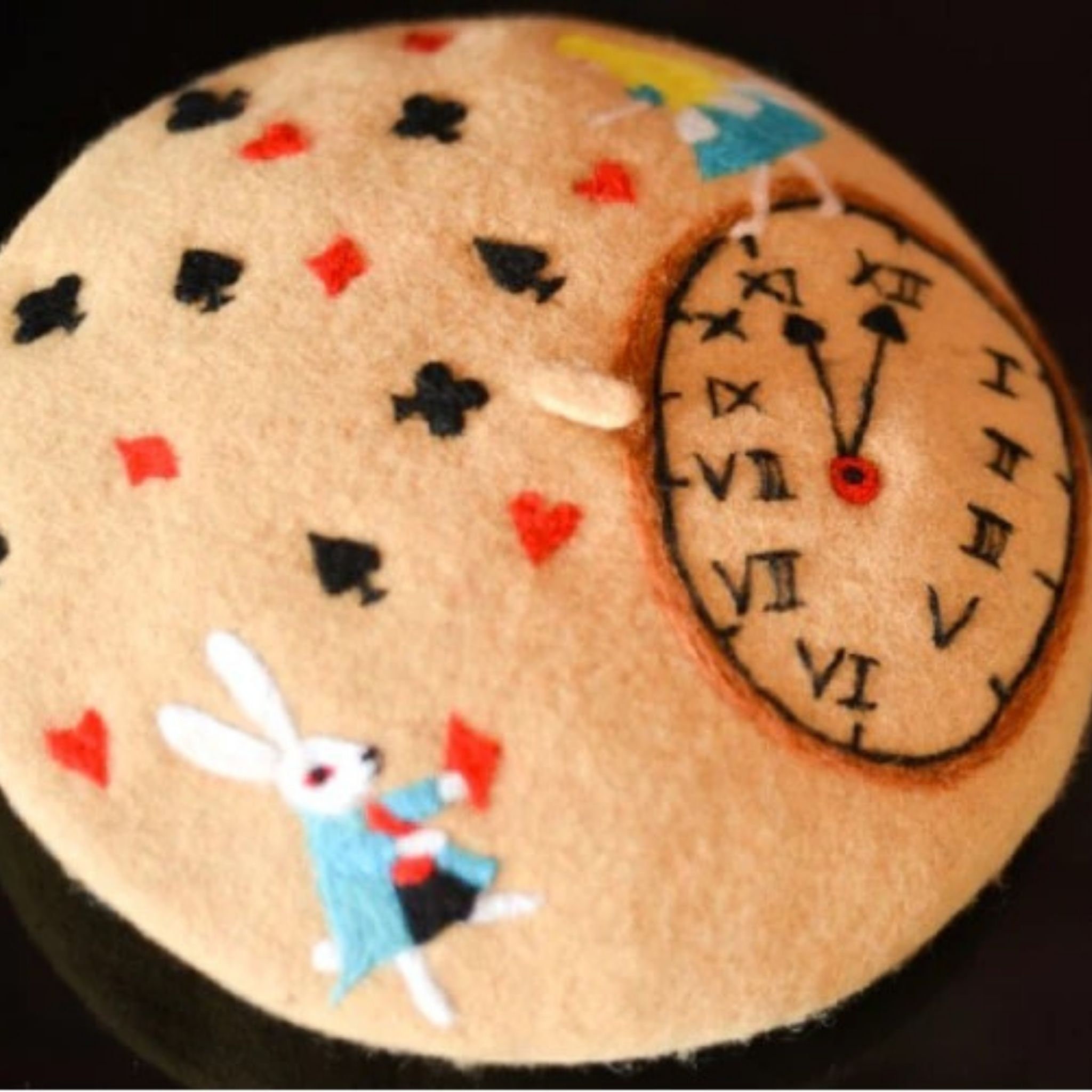 Handmade Beret Embroidered Beret Hat Wool Berets for Women - Etsy