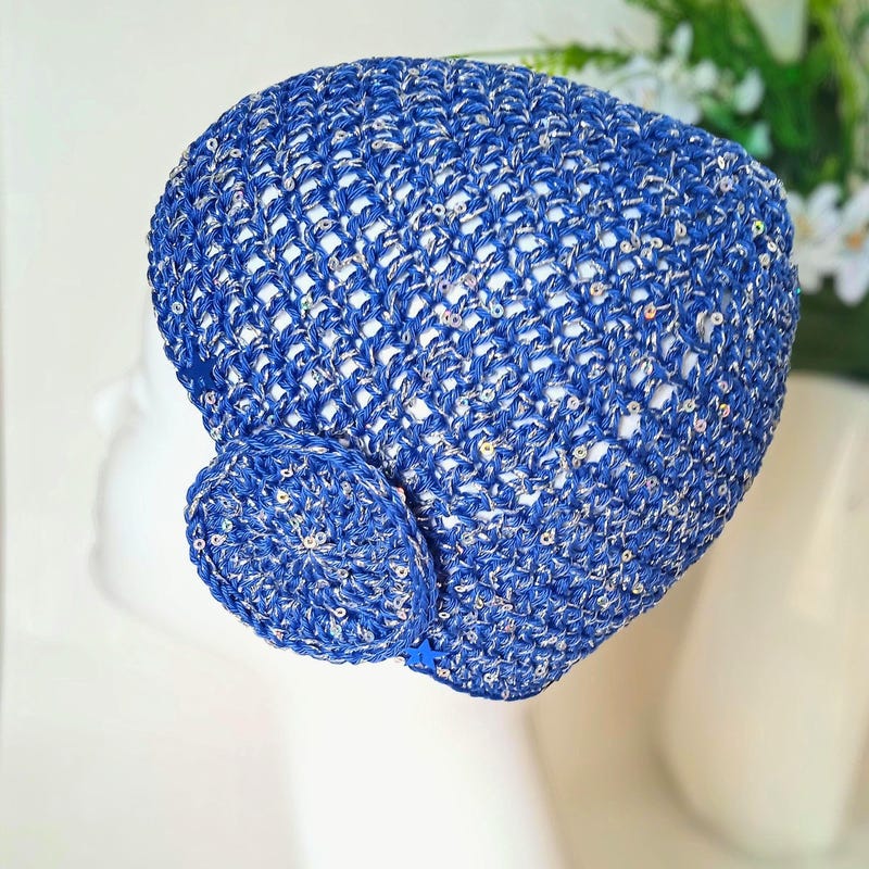 Blue Cap for Costume - Etsy UK