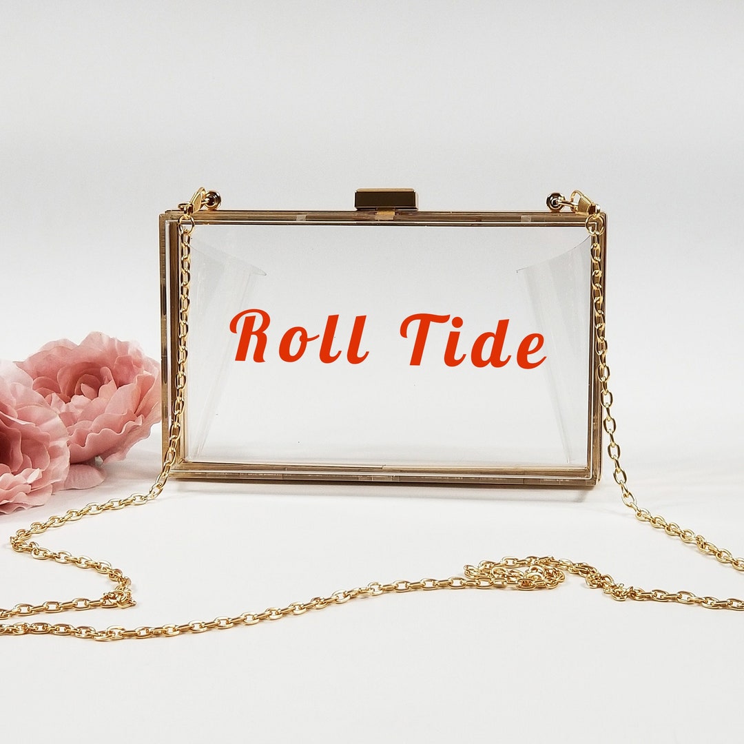 Game Day Purse Stadium Bag Custom Stadium Game Day Clear Bag - Etsy