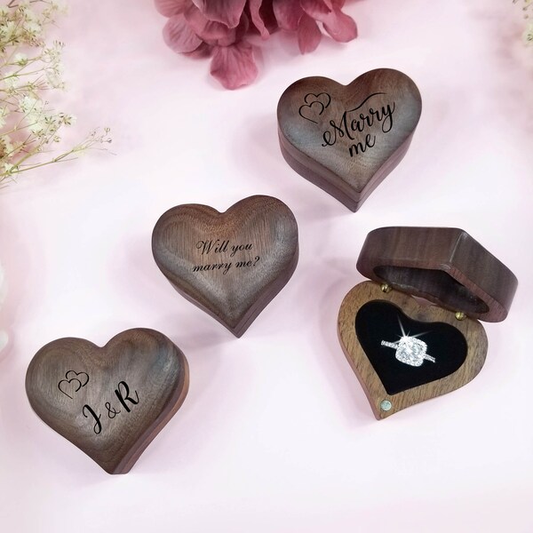 Engagement Ring Box - Etsy