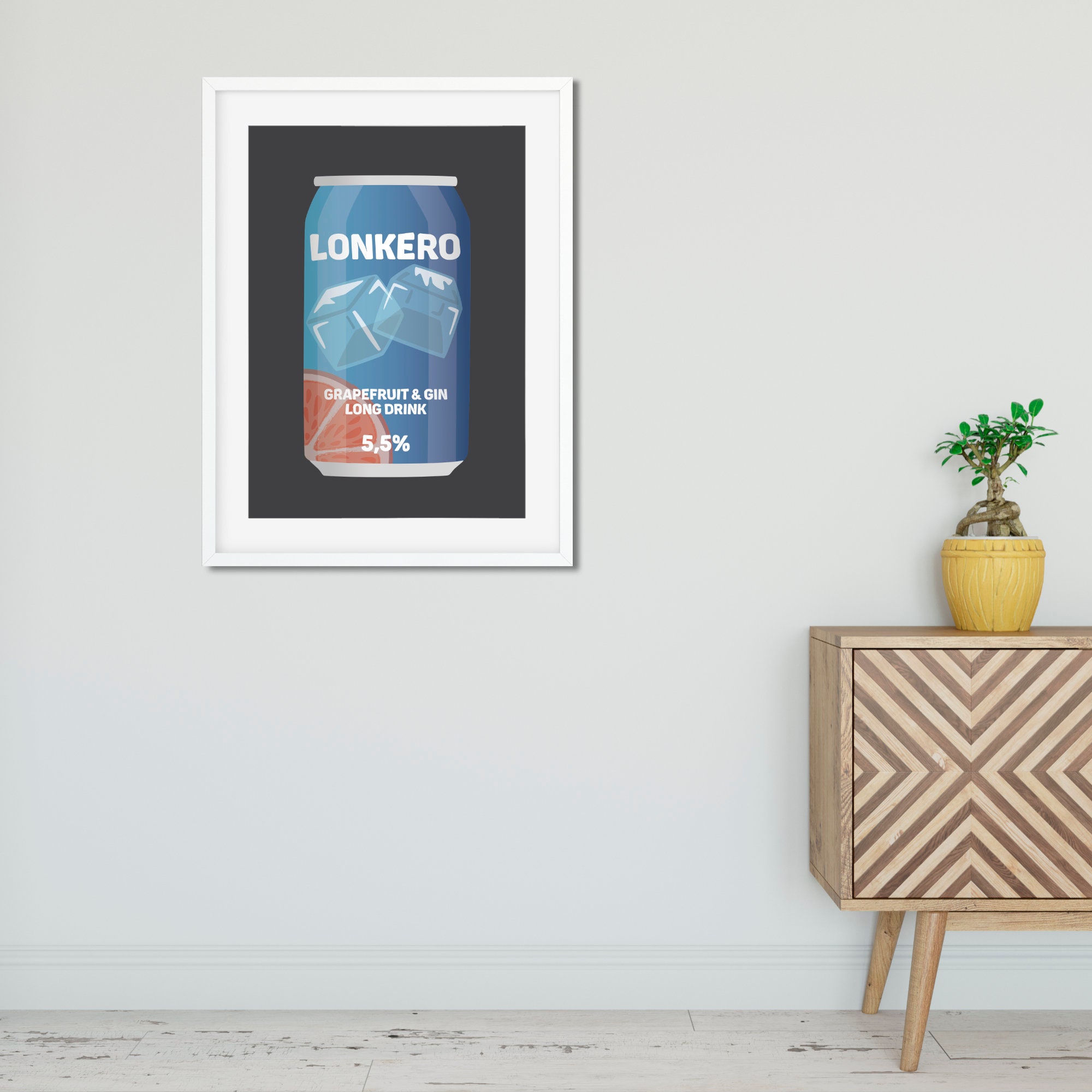 Finnish Lonkero Print, Finnish Long Drink Print, Finnish Long Drink ...