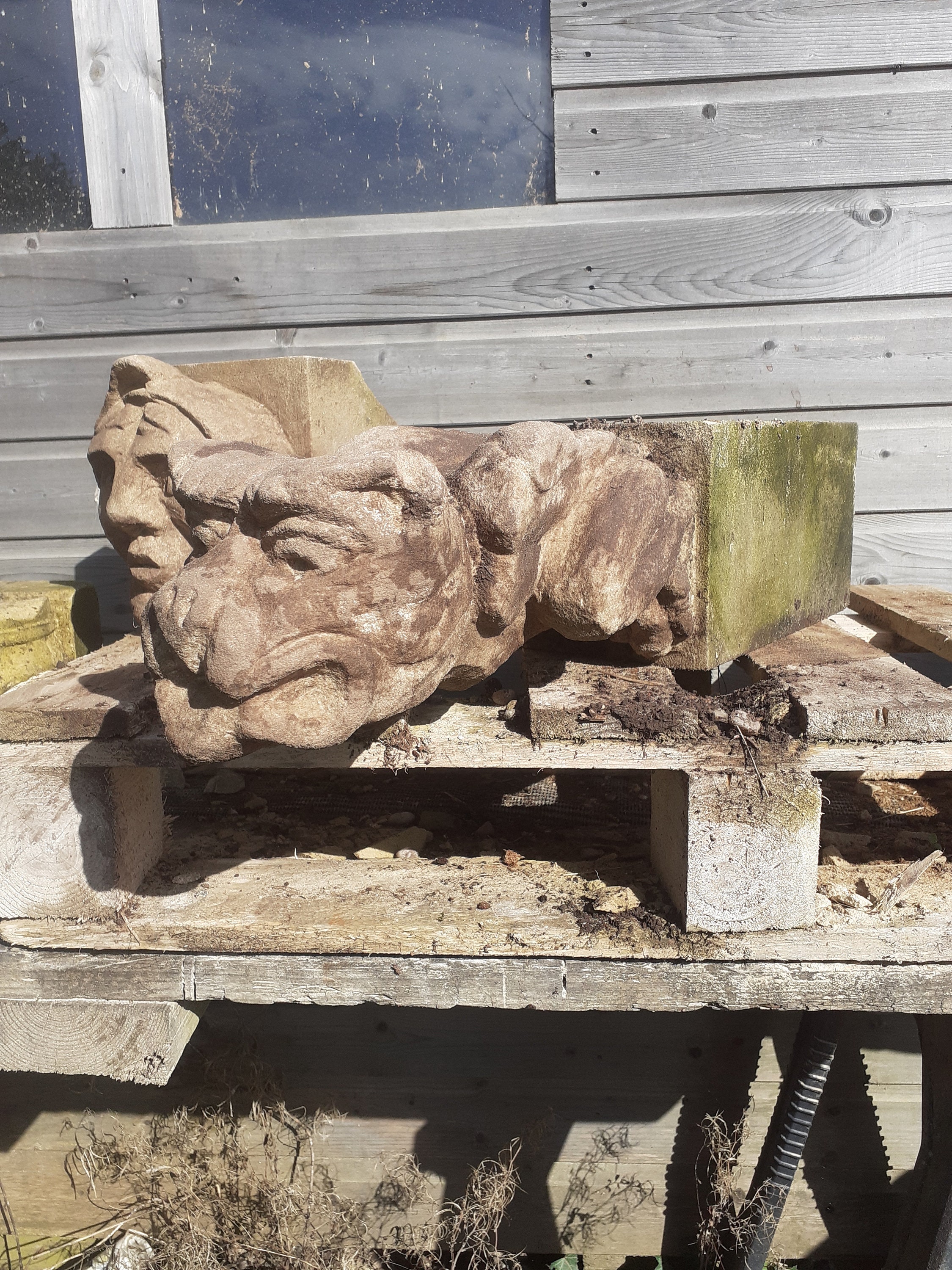 Old Stone Gargoyle,grotesque Old Stone Carving Gothic Grotesque Carving ...