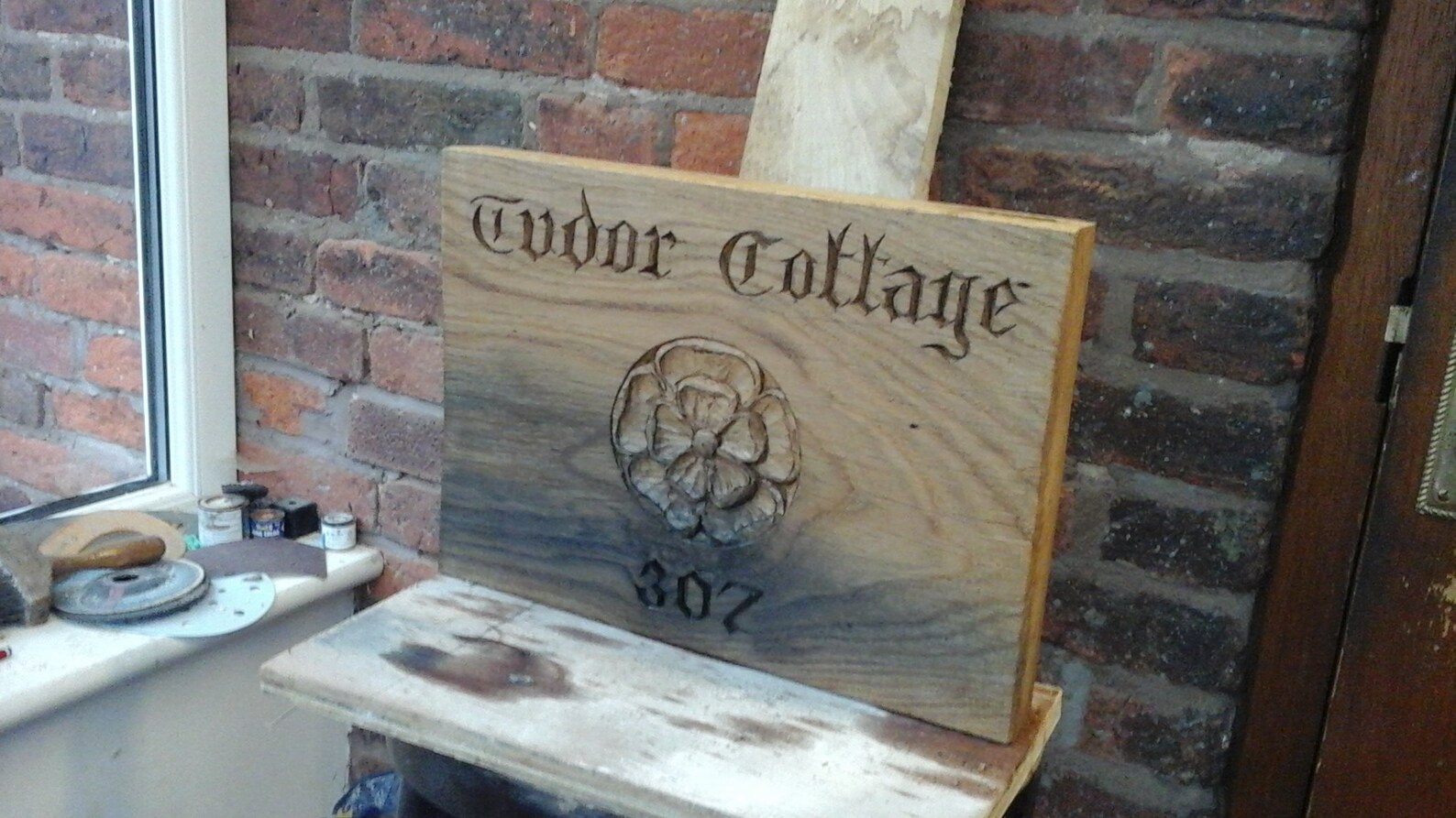 Oak House Signs, Bespoke to Order With Decorative Carving. - Etsy