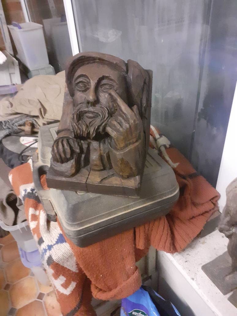 Medieval Gothic Oak Corbel, Oak Corbel,oak Bracket,gothic Carving. - Etsy
