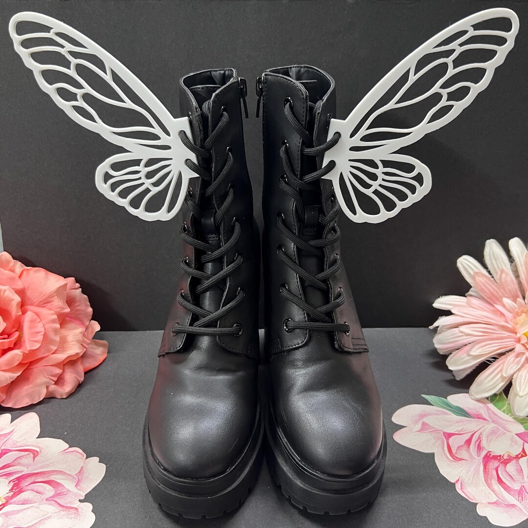 3D Printed Insect Fairy Wings for Shoes Boots Roller Skates for ...