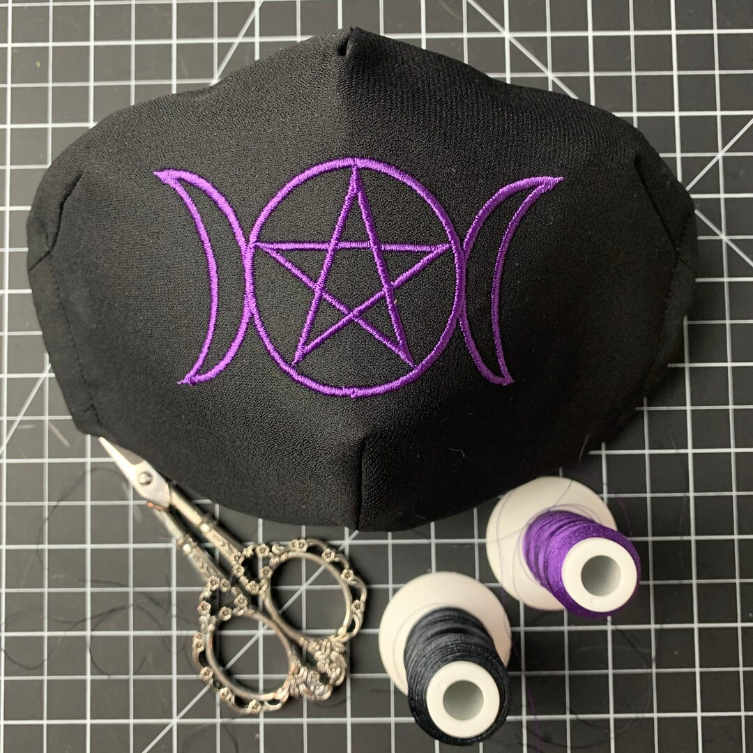 Triple Moon Goddess Fashion Mask - Etsy