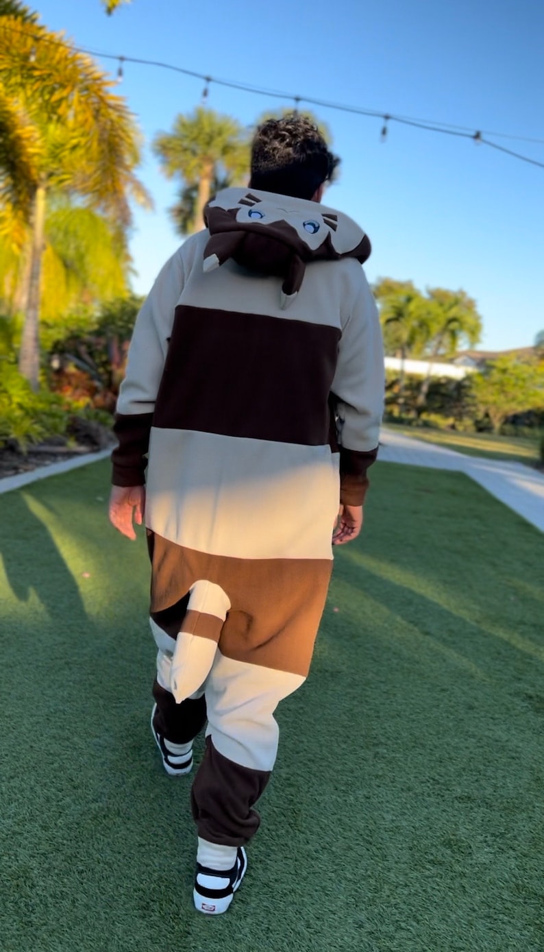 Furret Kigurumi Pajamas, Ultra-soft Fleece for Loungewear, Cosplay and ...