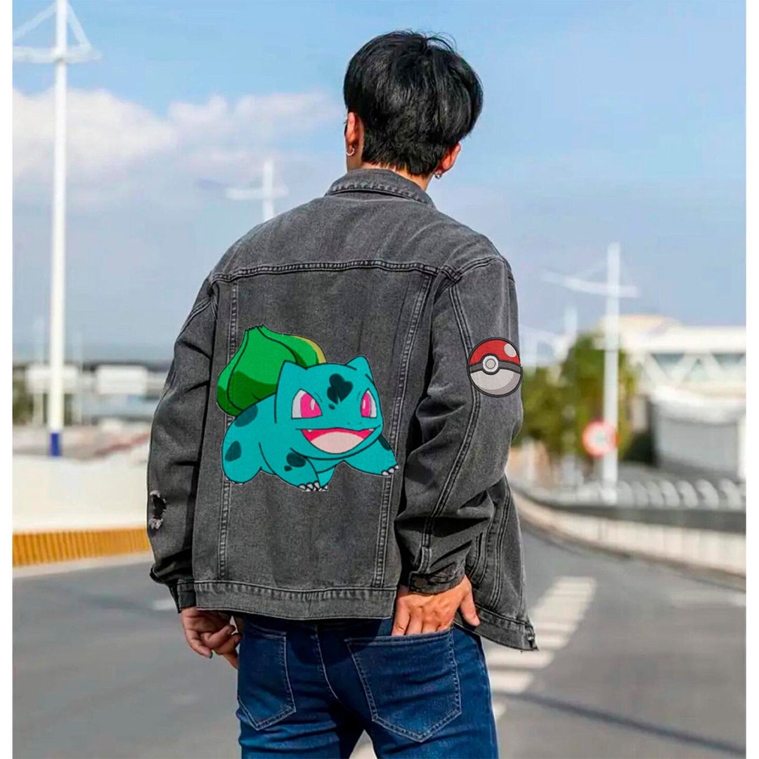 Bulbasaur/pokémon /denim Jackets Craftsmanship, Superior Quality ...