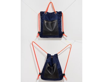Navy Blue Drawstring - Etsy