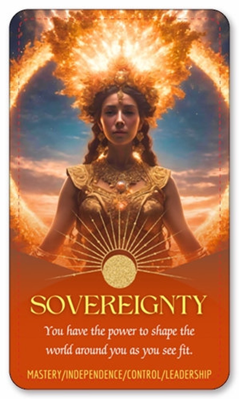 SACRED SUN Wisdom Oracle Deck, for Love and Career Readings - Etsy