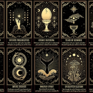 Messages From the Divine Spirt Oracle (78 Cards) Spirit Guides and ...