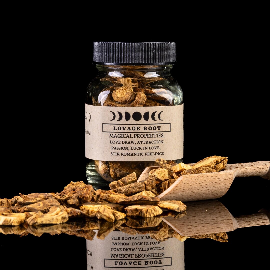LOVAGE ROOT - Witchcraft Curio Herbs for Spellwork, Apothecary Root ...