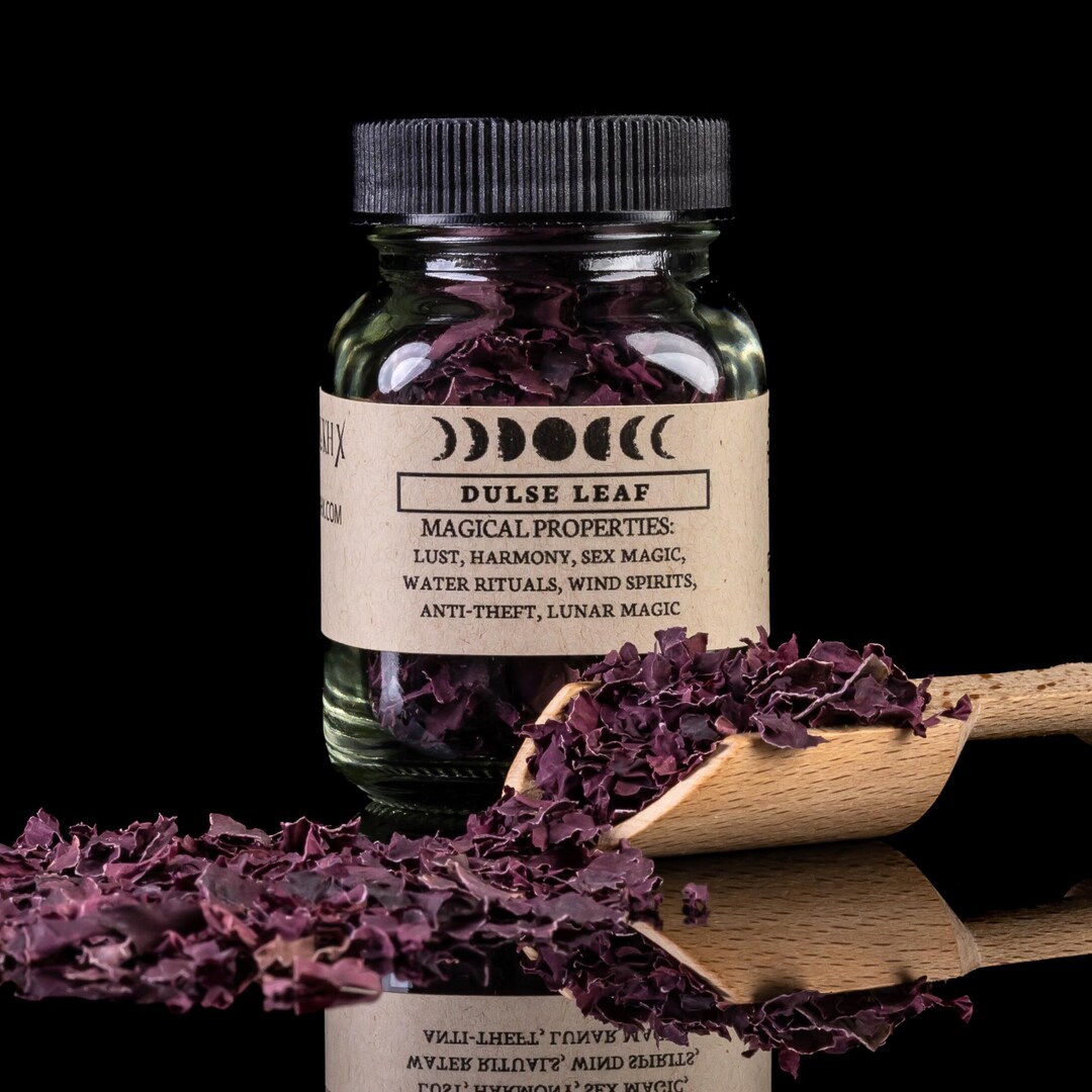 DULSE LEAF - Witchcraft Spell Herb Jar for Spellwork - Apothecary Curio ...