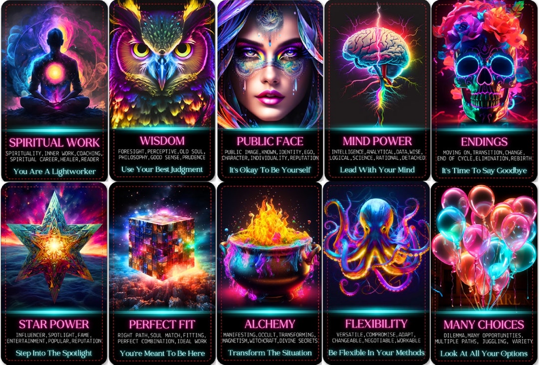 MONEY Moves Oracle Deck (65 Cards) Mindful Career - Etsy