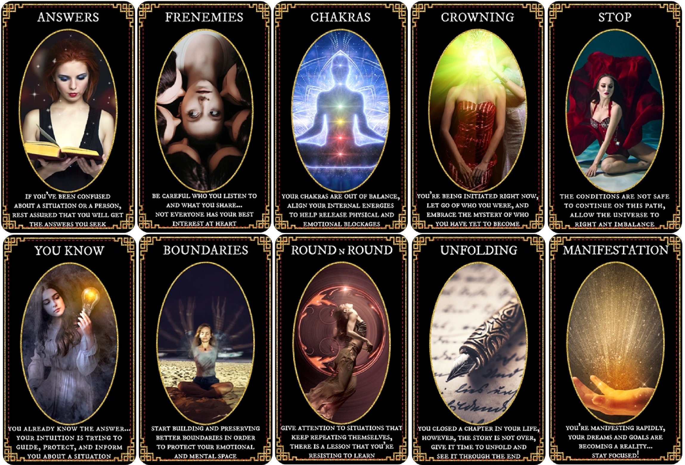 DIVINE Direction Oracle Deck (90 Cards) - Etsy