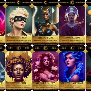 GODDESS Journey Oracle Deck (80 Cards) Divine Feminine / Higher Self - Etsy