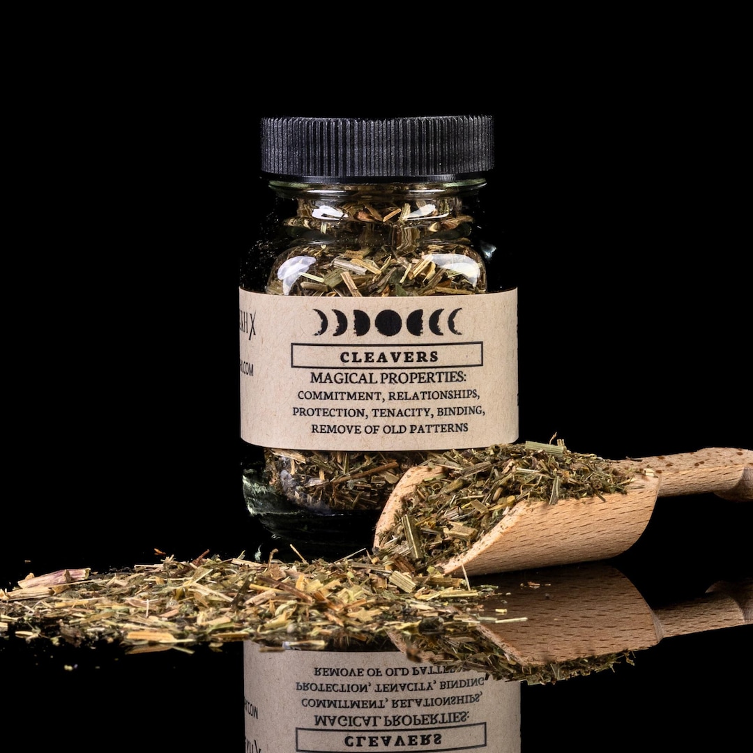 CLEAVERS - Witchcraft Curio Herbs for Spellwork, Apothecary Root Herbs ...