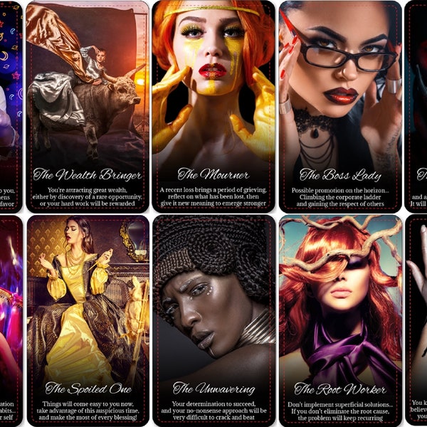 Personality Deck of Cards - Etsy