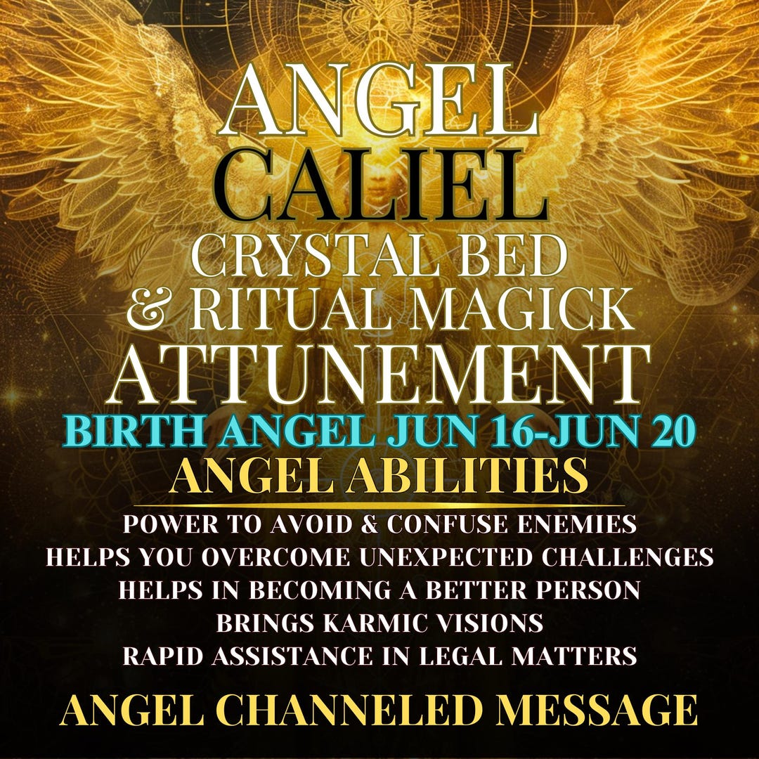 Angel CALIEL Attunement Distance Healing Ritual- Confuse Enemies ...