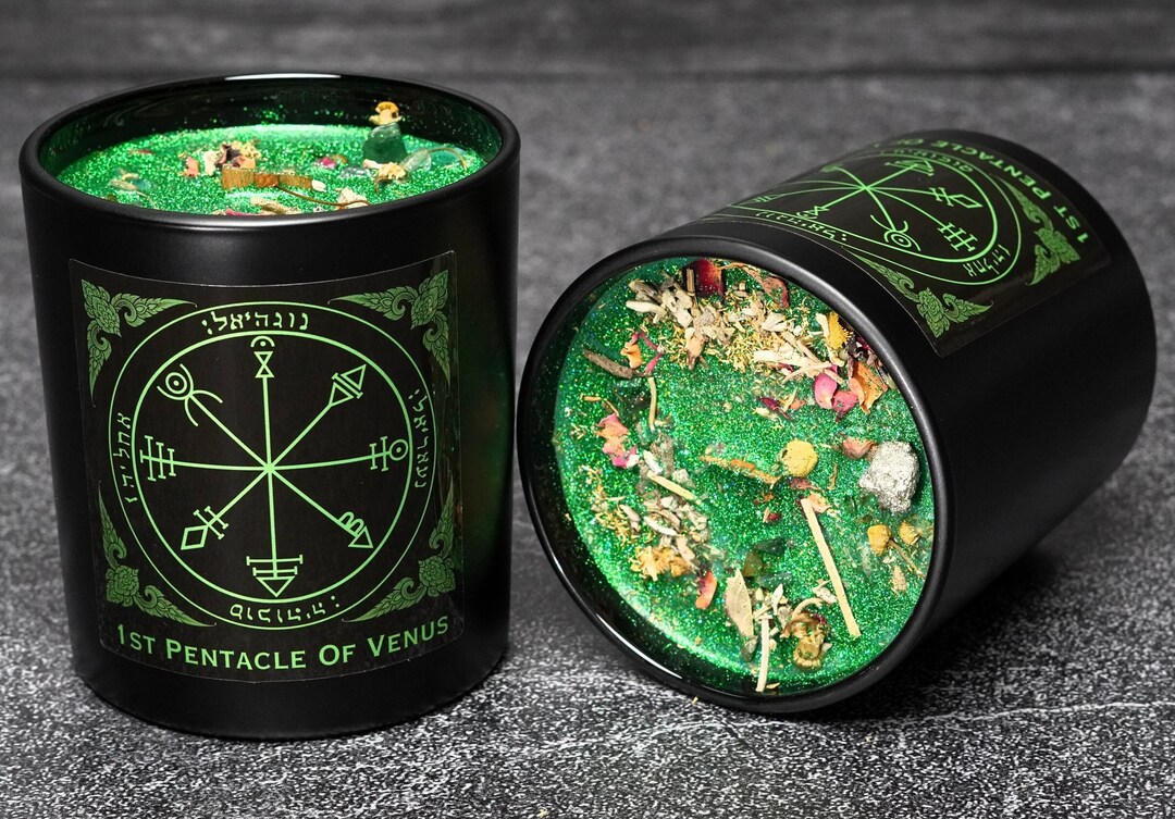 SOULMATE King Solomon 1st Pentacle of Venus Ritual Candle Kit - Etsy