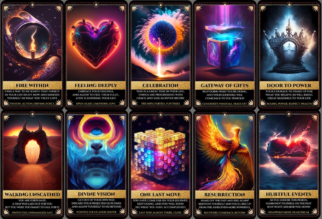 CLARIFYING Life Situations Oracle Deck (60 Cards) Clarifiers , Career ...