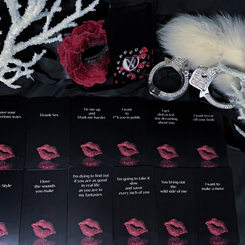 Bedroom Tales Oracle Deck 100 Cards Sex Talks Etsy