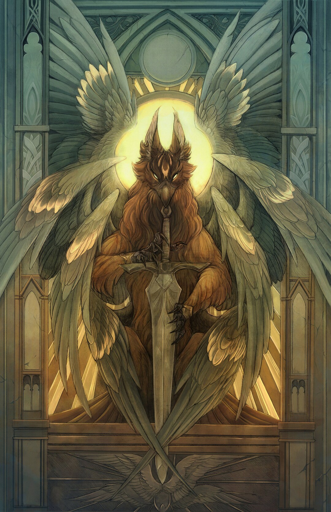 Blade Saint Gryphon - Etsy