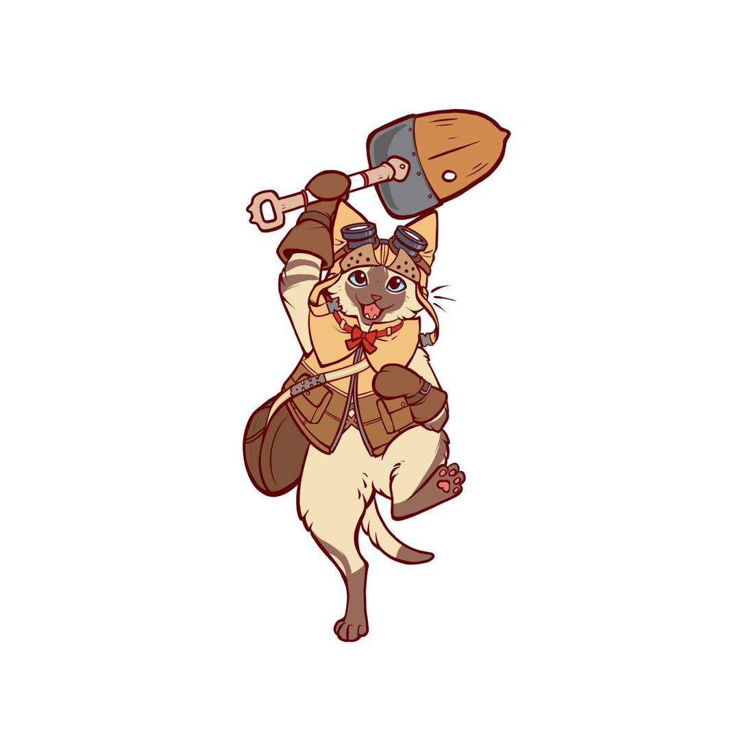 Palico Sticker - Etsy