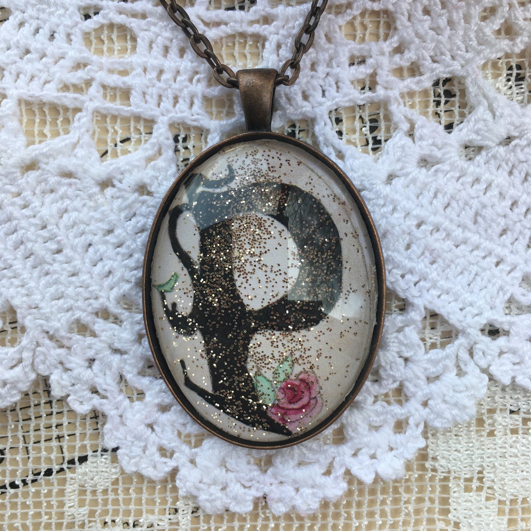 Letter P Necklace - Alphabet Jewelry - Monogram Pendant - Romantic ...