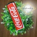Coca Cola Can Themed Coke Custom 20oz Tumbler Sublimation Perfect Gift ...