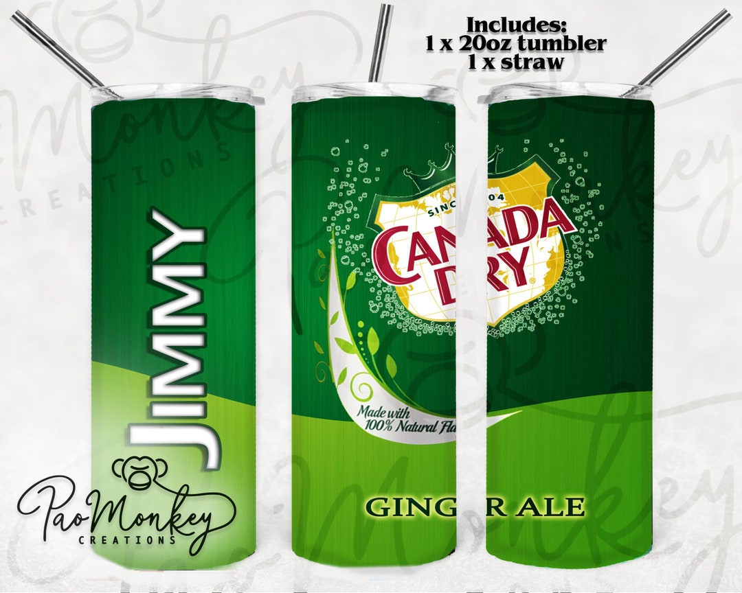 Canada Dry Themed | Coke | Custom 20oz Tumbler | Sublimation | Perfect ...