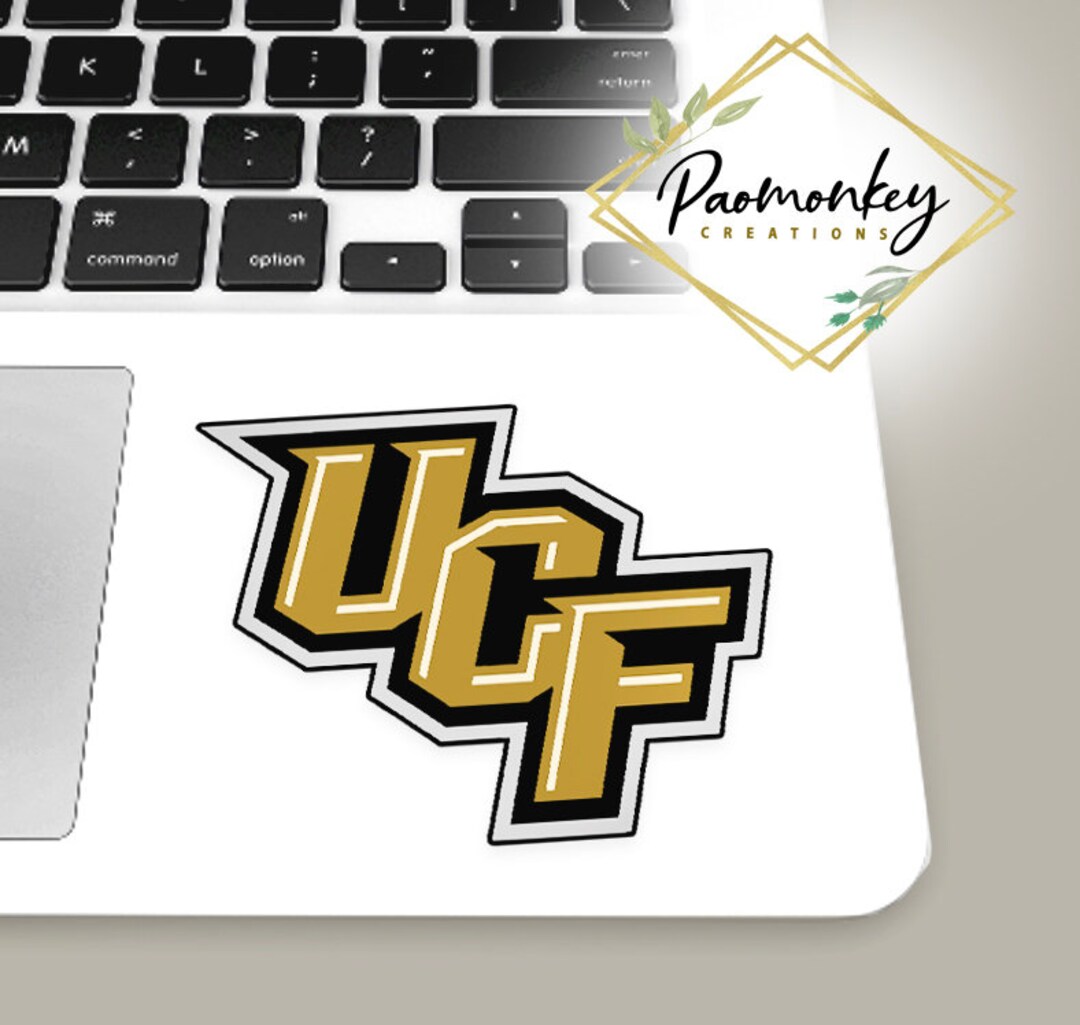 UCF Knights Vinyl Decal: University of Central Florida Laptop Sticker ...