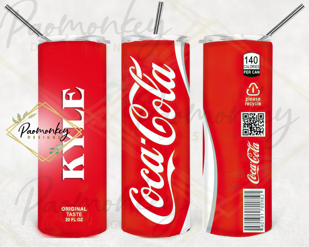 Coca Cola Can Themed | Coke | Custom 20oz Tumbler | Sublimation ...