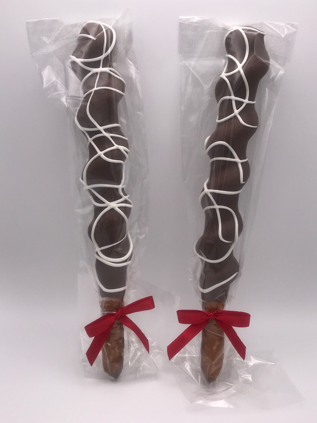 Caramel Pretzel Rods Individually Wrapped and Sealed Weddings, Birthday ...