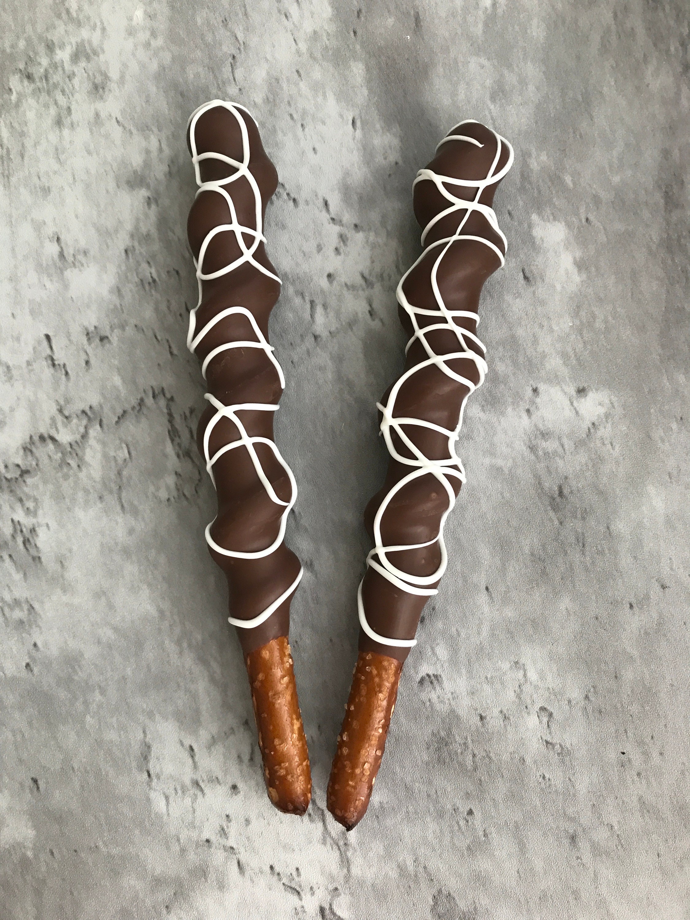 Caramel Pretzel Rods Individually Wrapped and Sealed Weddings, Birthday ...