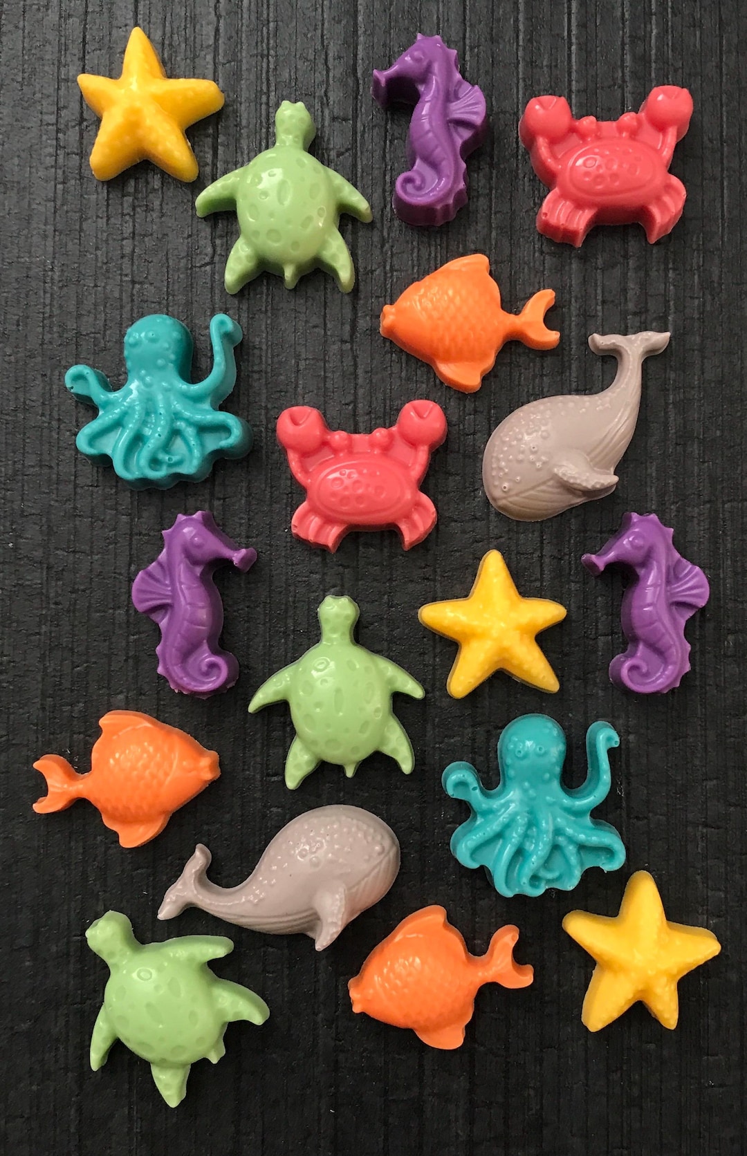 Chocolate Sea Creatures | Under the Sea | 18pc Crab, Whale, Seahorse ...