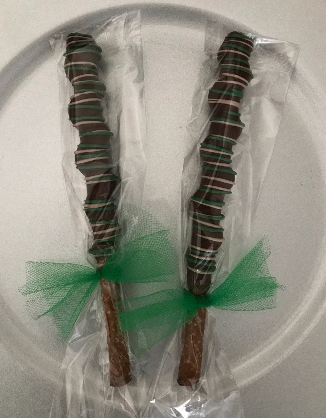 Caramel Pretzel Rods Individually Wrapped Camo Pretzel Rods - Etsy