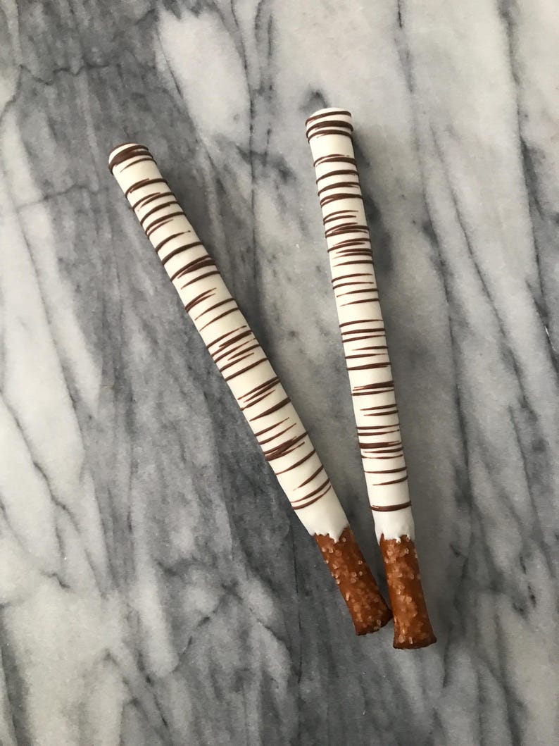 Bulk Chocolate Birch Bark Pretzel Rods | Individually Wrapped | Birch ...