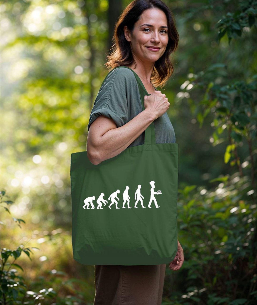 Evolution of Man Bake - Bag - Baking Cake Baker Cakes Bake off Funny ...