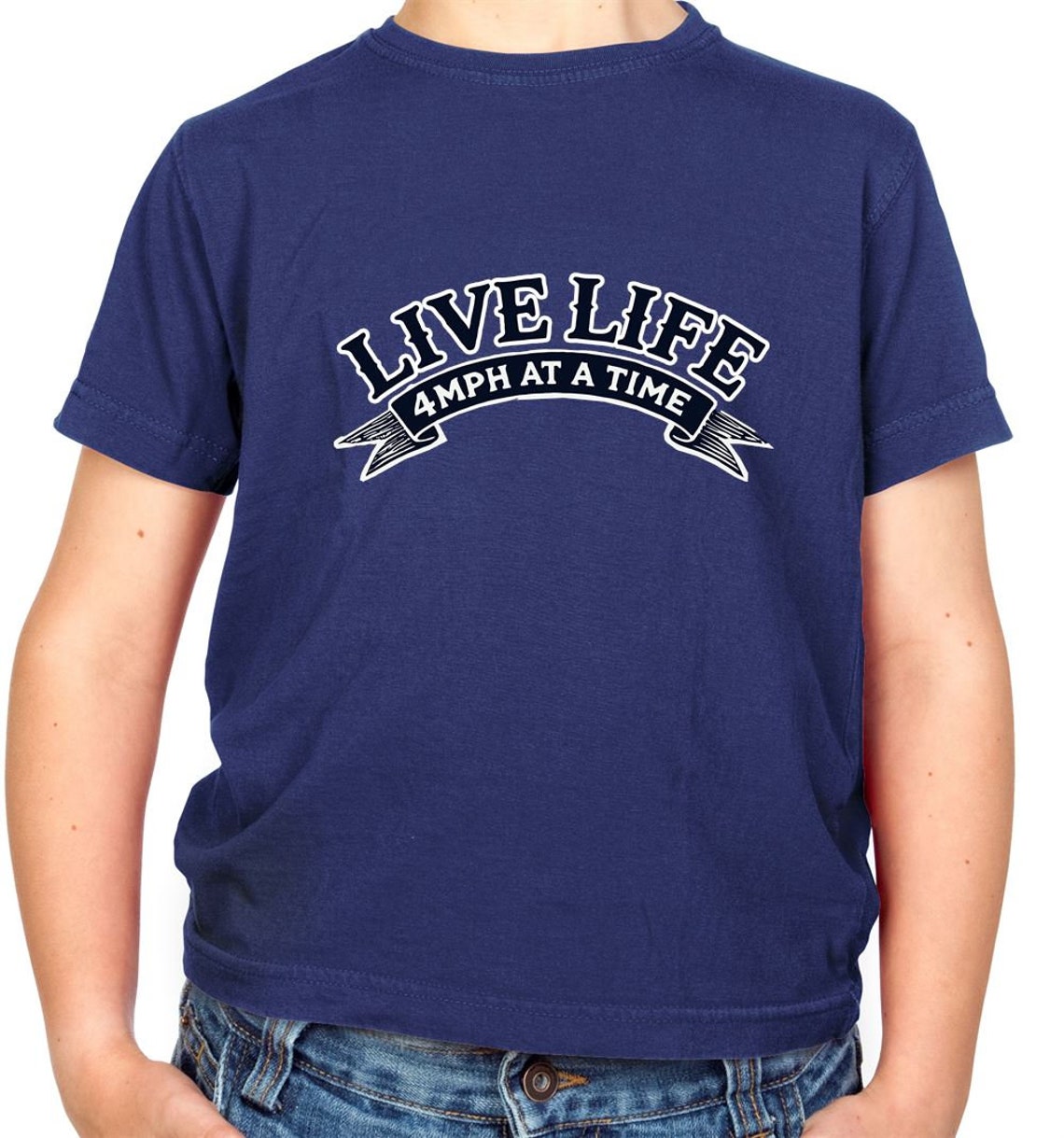 Funny Canal Boat Narrow Boat Live Life 4mph at a Time - Mens Womens ...