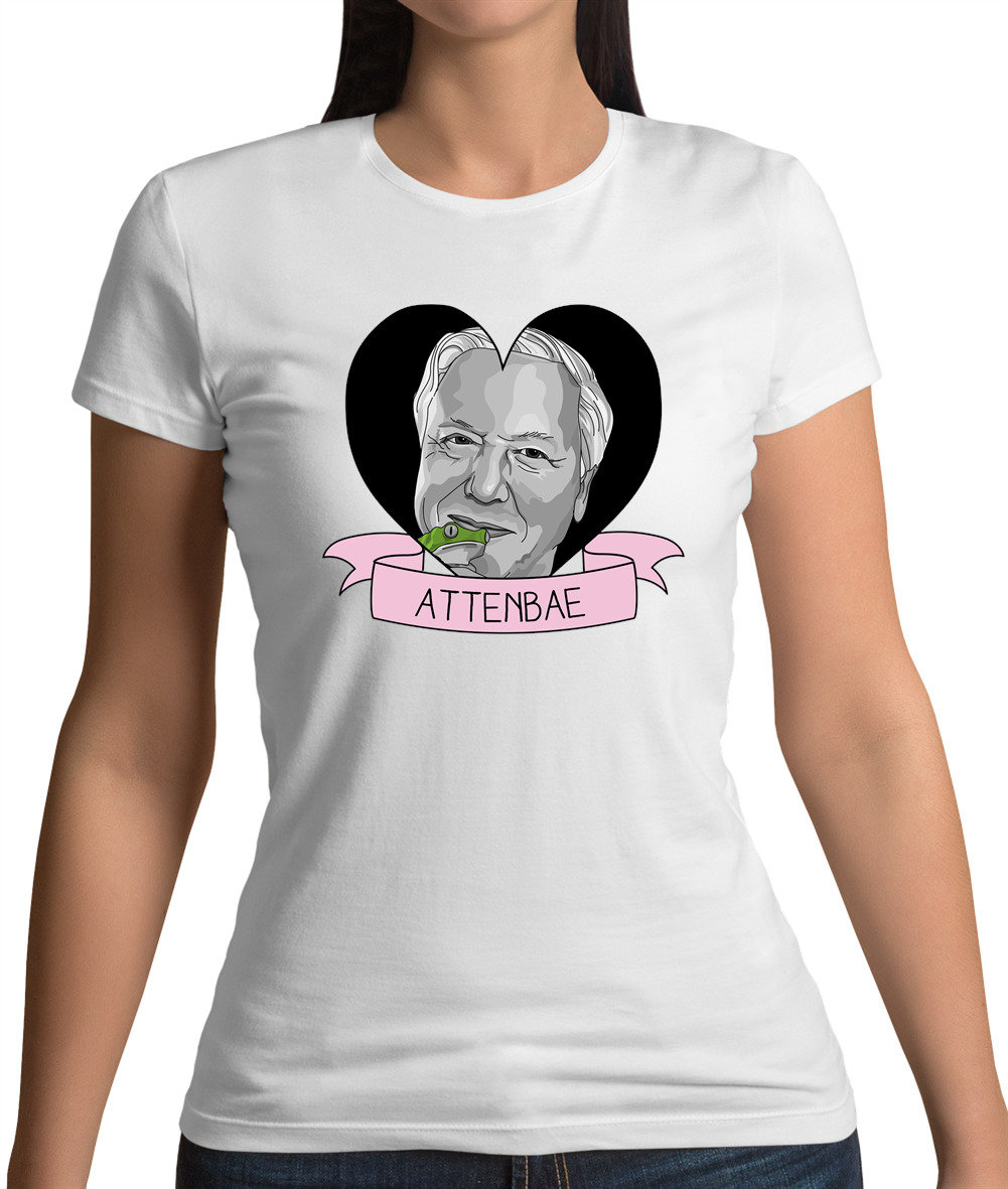 Attenbae Womens T-shirt David Attenborough Love Fan - Etsy