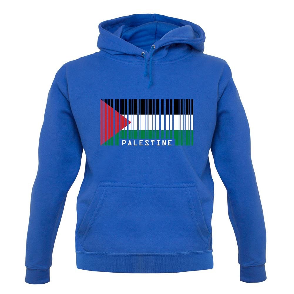 Palestine Barcode Style Flag Unisex Hoodie - Etsy